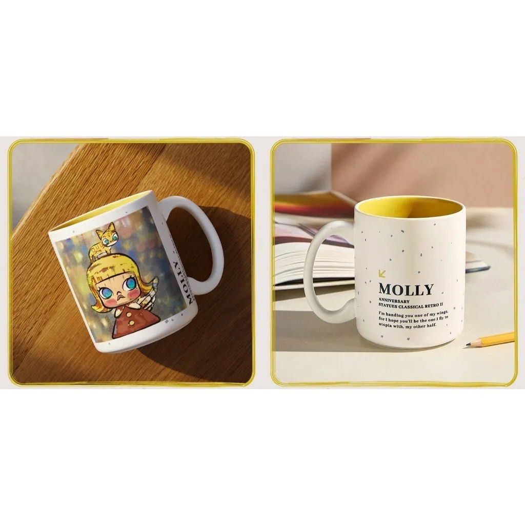 Molly Anniversary Mug Popmart, Hobbies & Toys, Toys & Games on Carousell