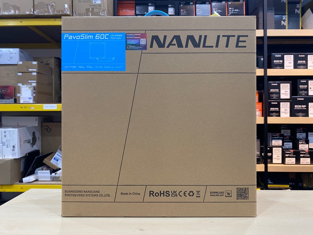 Nanlite PavoSlim 60C RGB LED Panel, Photography, Photography ...