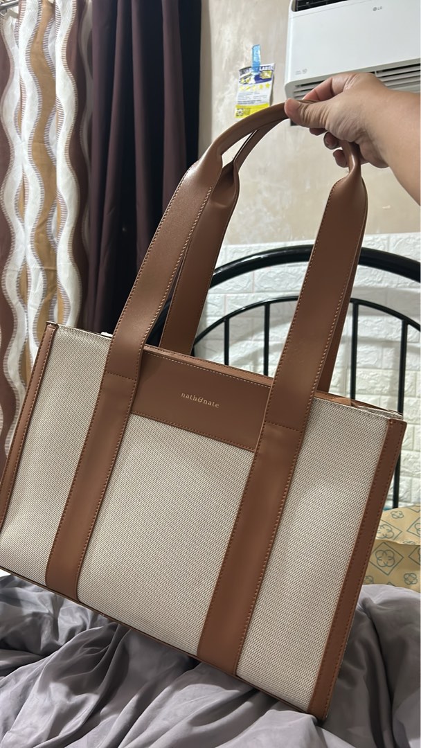 Nate & Nathan Alexandria Tote, Women's Fashion, Bags & Wallets, Tote ...