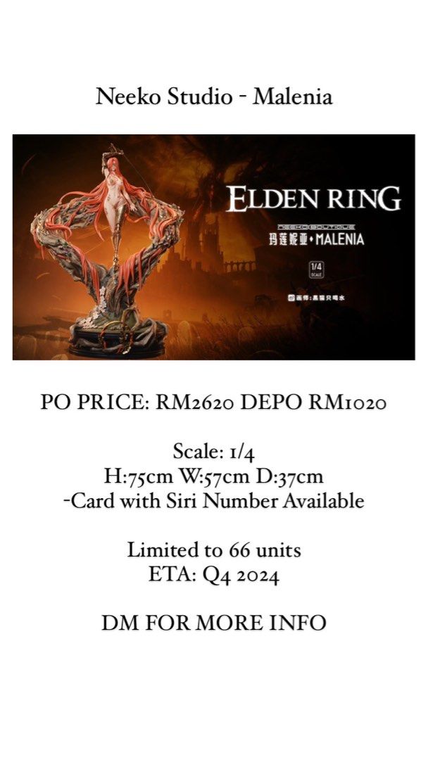 Neeko Studio - Malenia, Hobbies & Toys, Toys & Games on Carousell