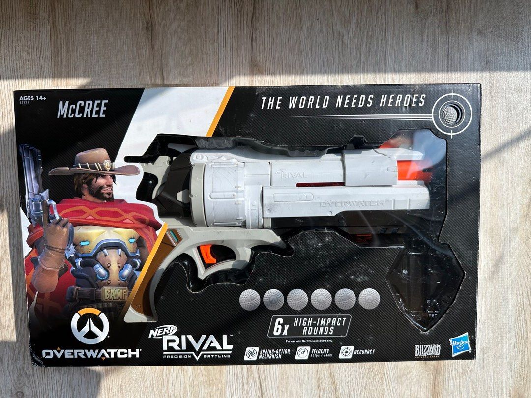Nerf Roval Overwatch McCREE, Hobbies & Toys, Toys & Games on Carousell