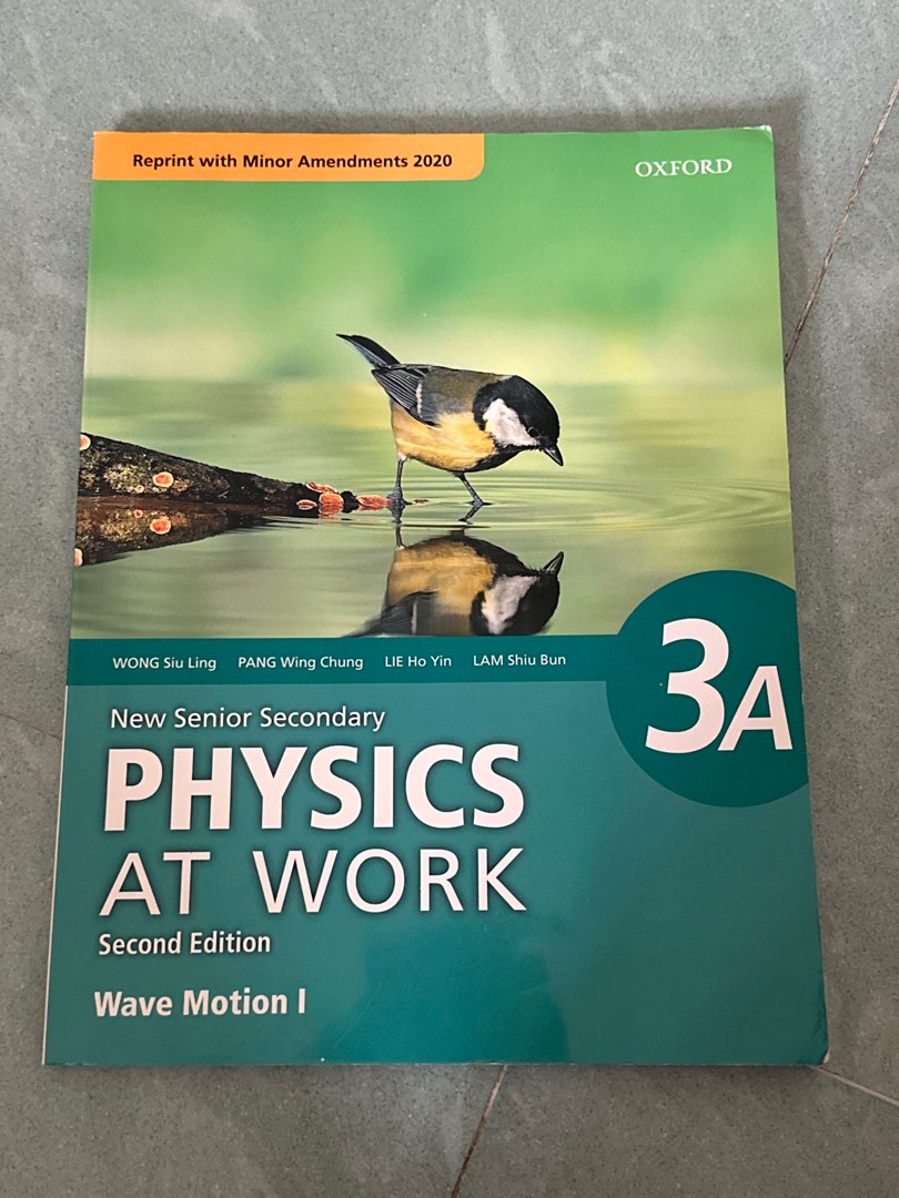 New Senior Secondary Physics At Work書3A, 興趣及遊戲, 書本 & 文具, 教科書 - Carousell