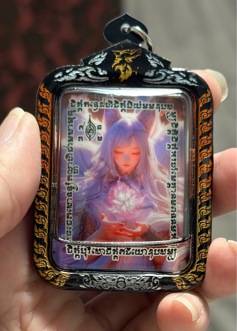 九尾狐仙（nine tails fox amulet）(475), Hobbies & Toys, Memorabilia ...