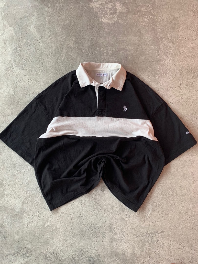 Polo boxy cut oversize L not ralph lauren fred perry lacoste adlv ...
