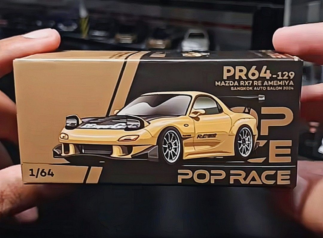 Pop Race Mazda RX-7 Bangkok Auto Salon 2024 Limited Edition Gold RX7 ...