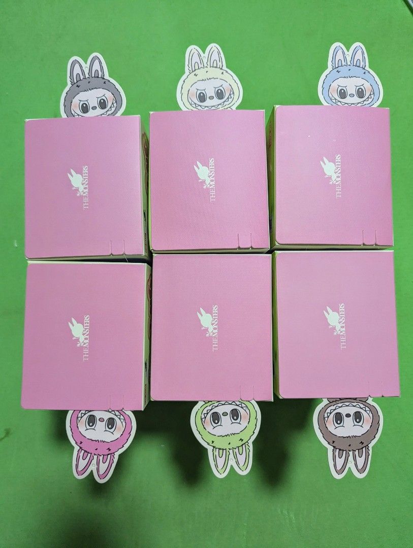 Popmart 100% authentic Labubu Macron The Monster v1, Hobbies & Toys ...