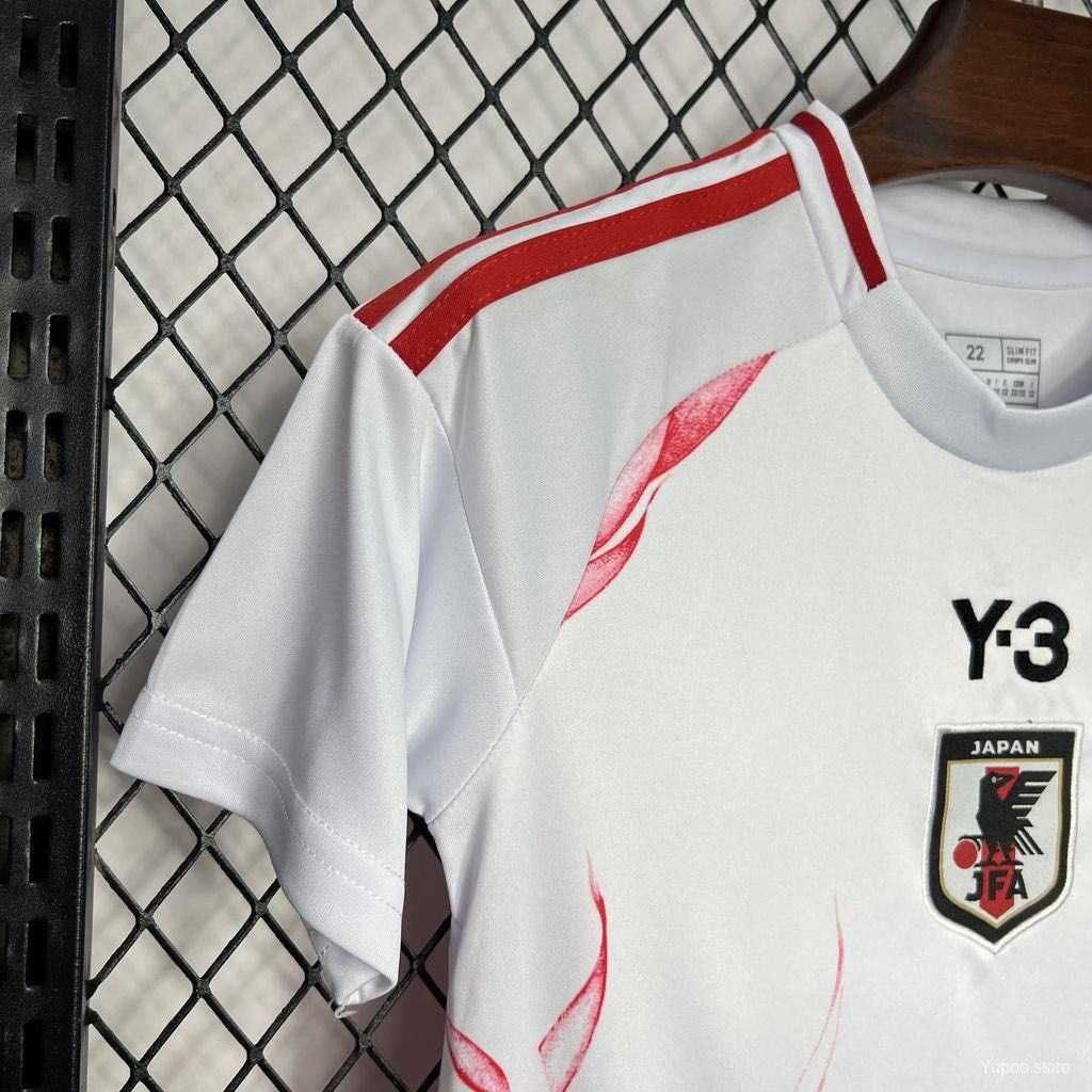 Preorder Japan Y3 Away Kids Jersey 2024, Sports Equipment, Sports ...