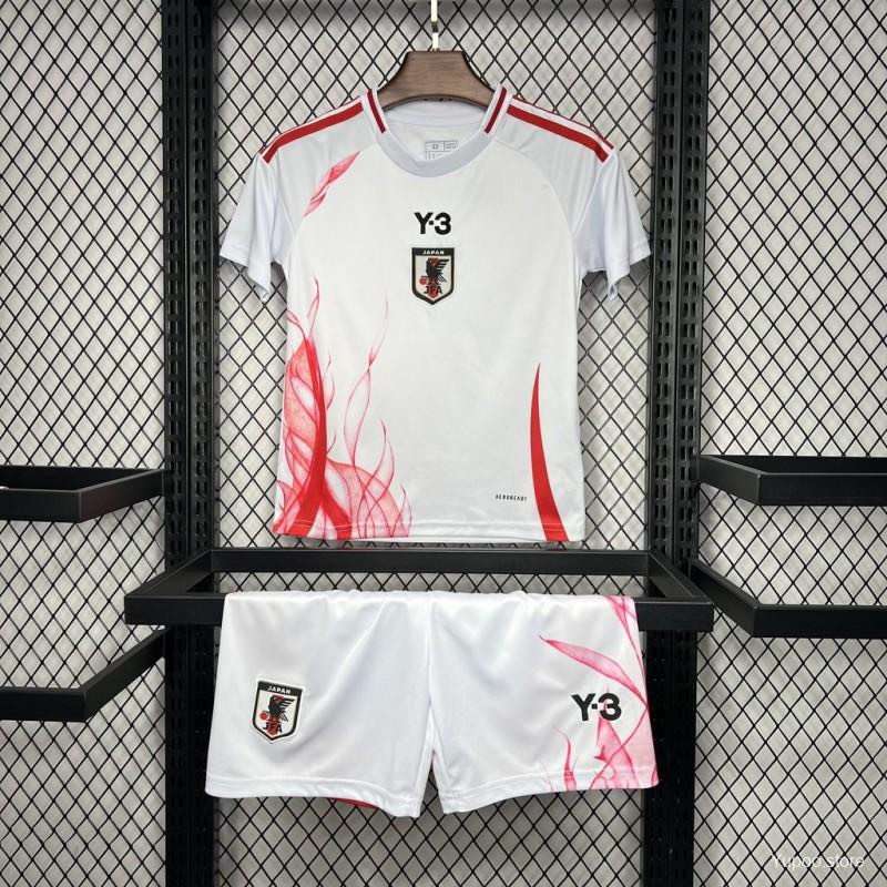 Preorder Japan Y3 Away Kids Jersey 2024, Sports Equipment, Sports ...