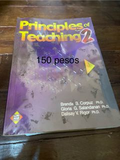 Principles of Teaching 1, Hobbies & Toys, Books & Magazines, Textbooks ...