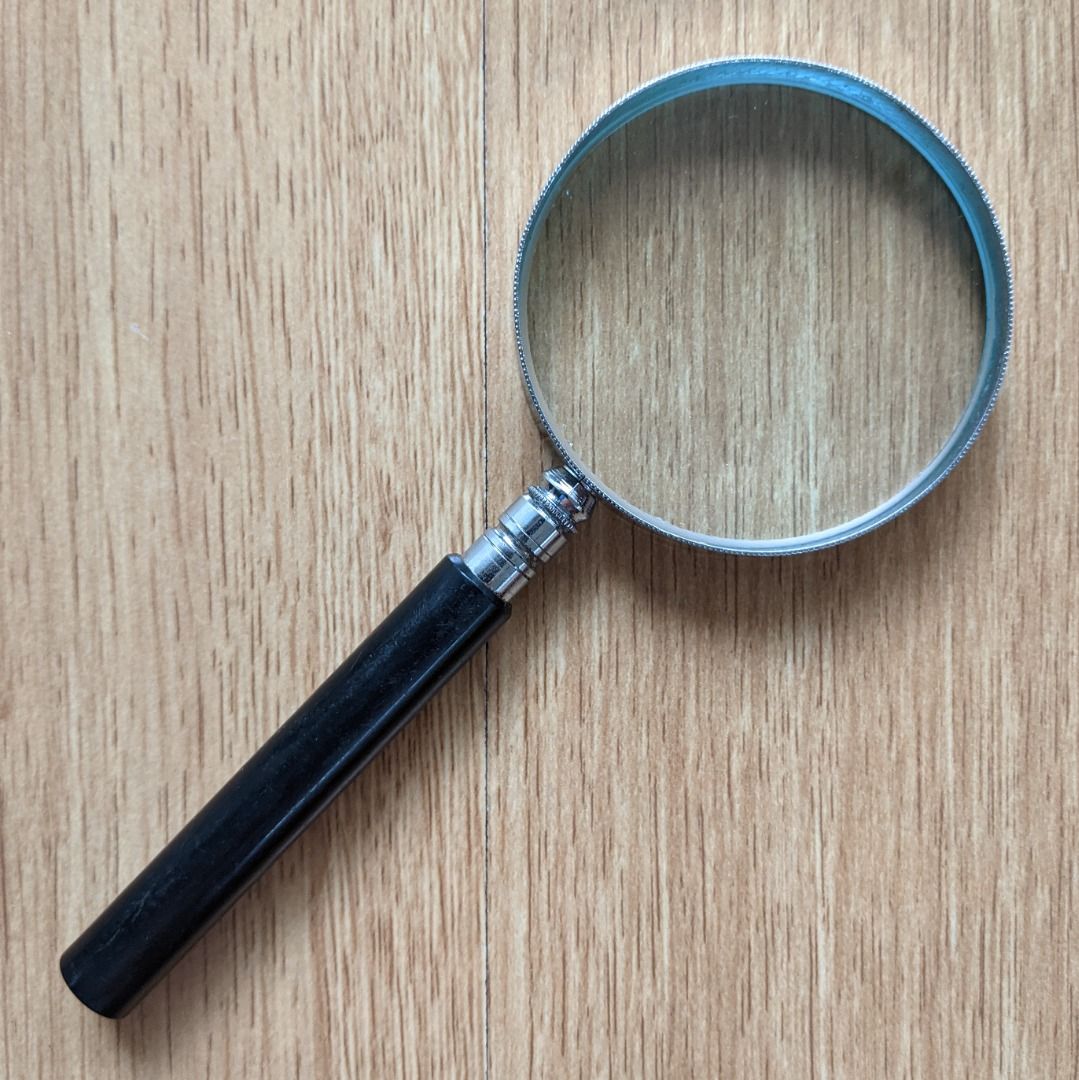 Printer Loupe / Linen Tester & Magnifying Glass Lens - vintage Japan ...