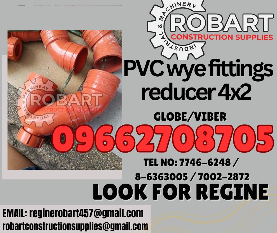 PVC wye fittings reducer 4x2 Moldex Brand, Commercial & Industrial ...