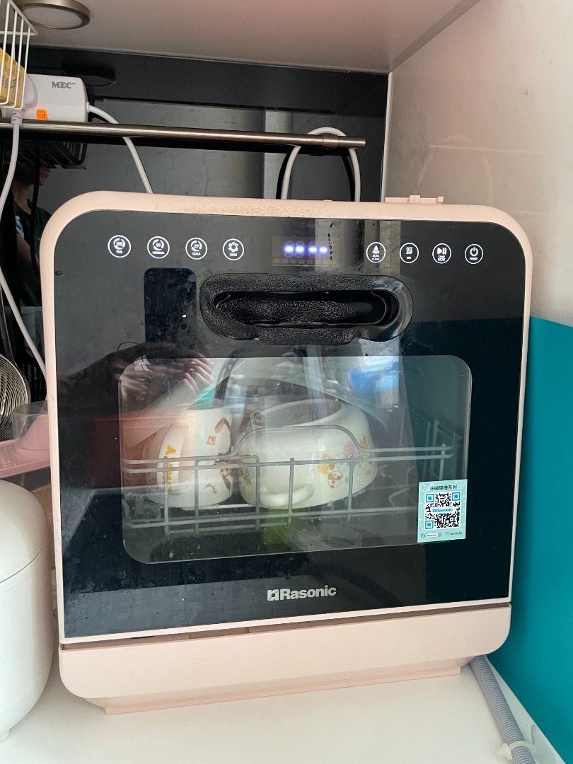 RASONIC 樂信牌 RDW-J6 座檯式洗碗碟機, 家庭電器, 廚房電器, 洗碗碟機 - Carousell