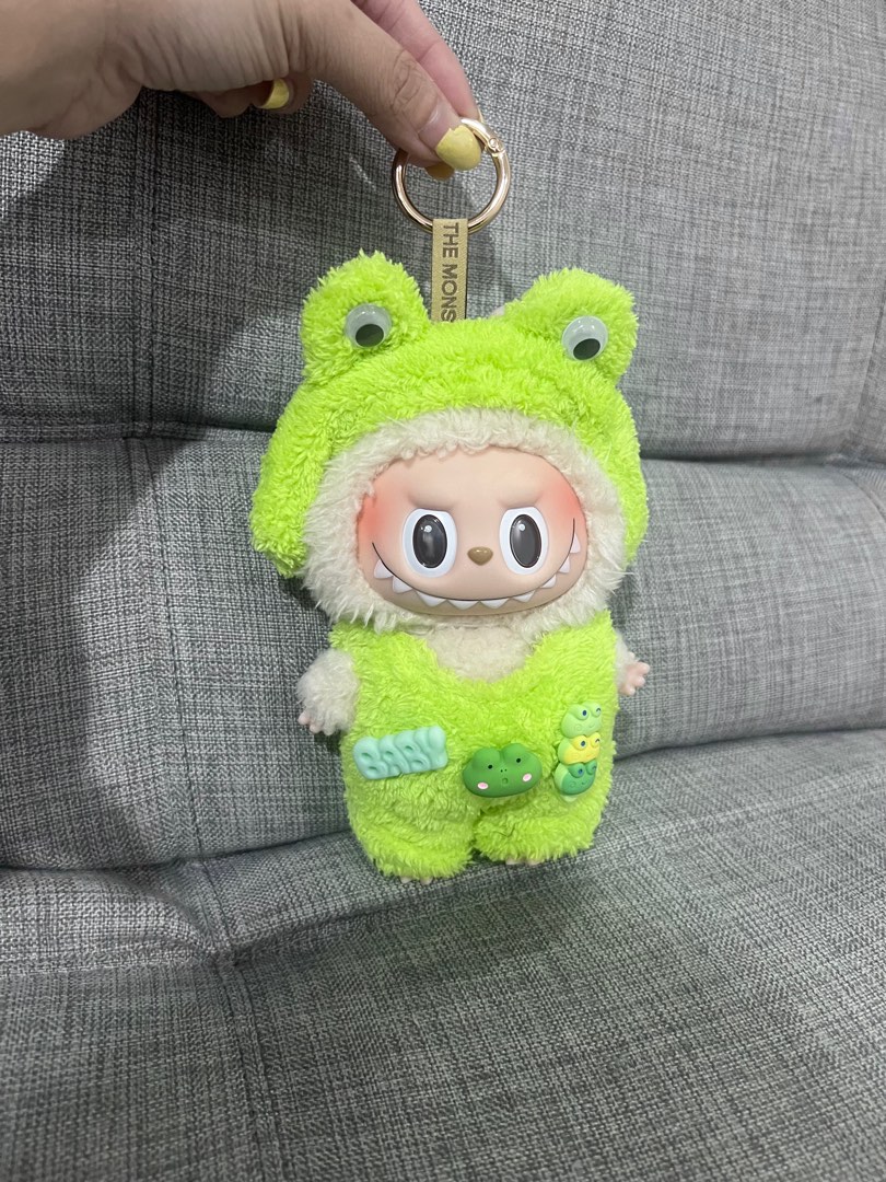 READY LABUBU Pop Mart Original baju costume FROG, Toys & Collectibles ...