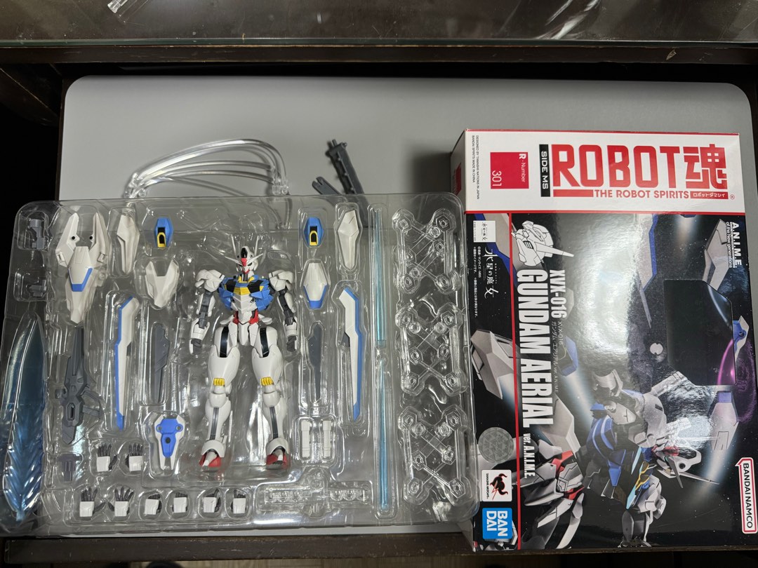 2隻 Robot魂 風靈高達 Gundam Aerial & SHF Figure 蘇萊塔 Suletta Mercury 水星的魔女, 興趣 ...