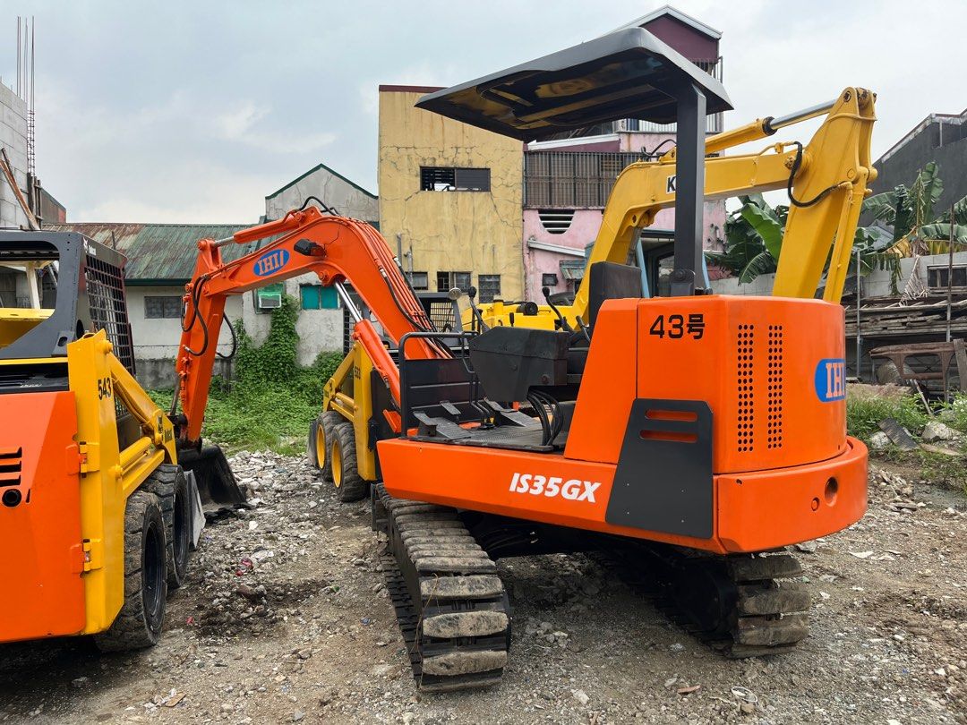 IHI backhoe Same size Komatsu pc35 backhoe crawler excavator, Special ...