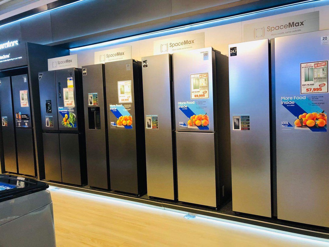 SAMSUNG SIDE BY SIDE INVERTER REFRIGERATOR RS52B3000M9 RS62R5031M9 ...