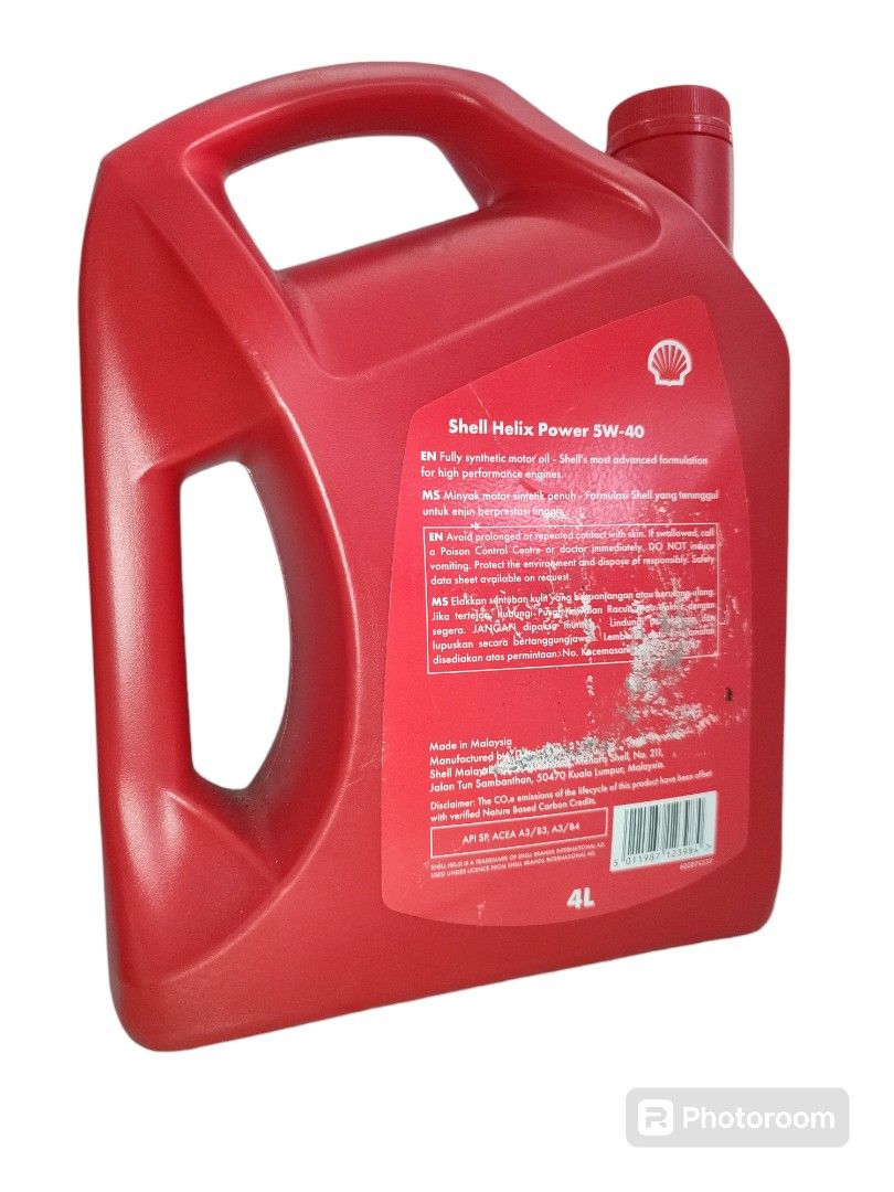 Shell Helix Power 5W-40, Auto Accessories on Carousell