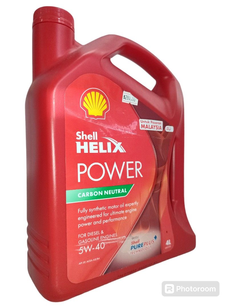 Shell Helix Power 5W-40, Auto Accessories on Carousell