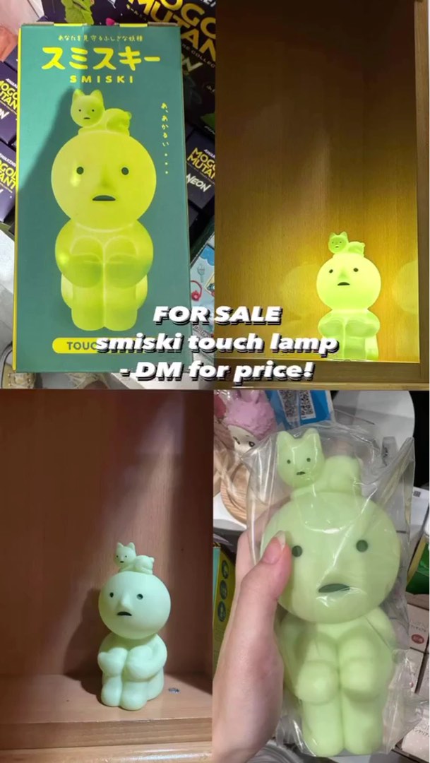 Smiski Touch Lamp, Hobbies & Toys, Toys & Games on Carousell