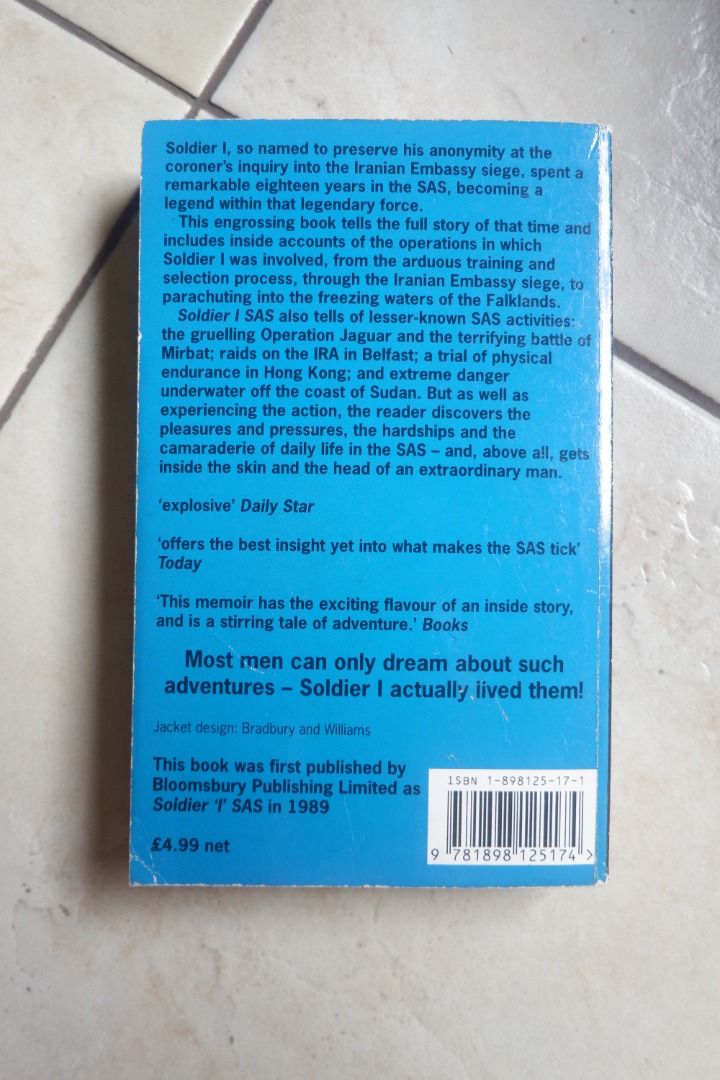 Soldier I: SAS - Eighteen Years in the Elite Force [Military Book ...