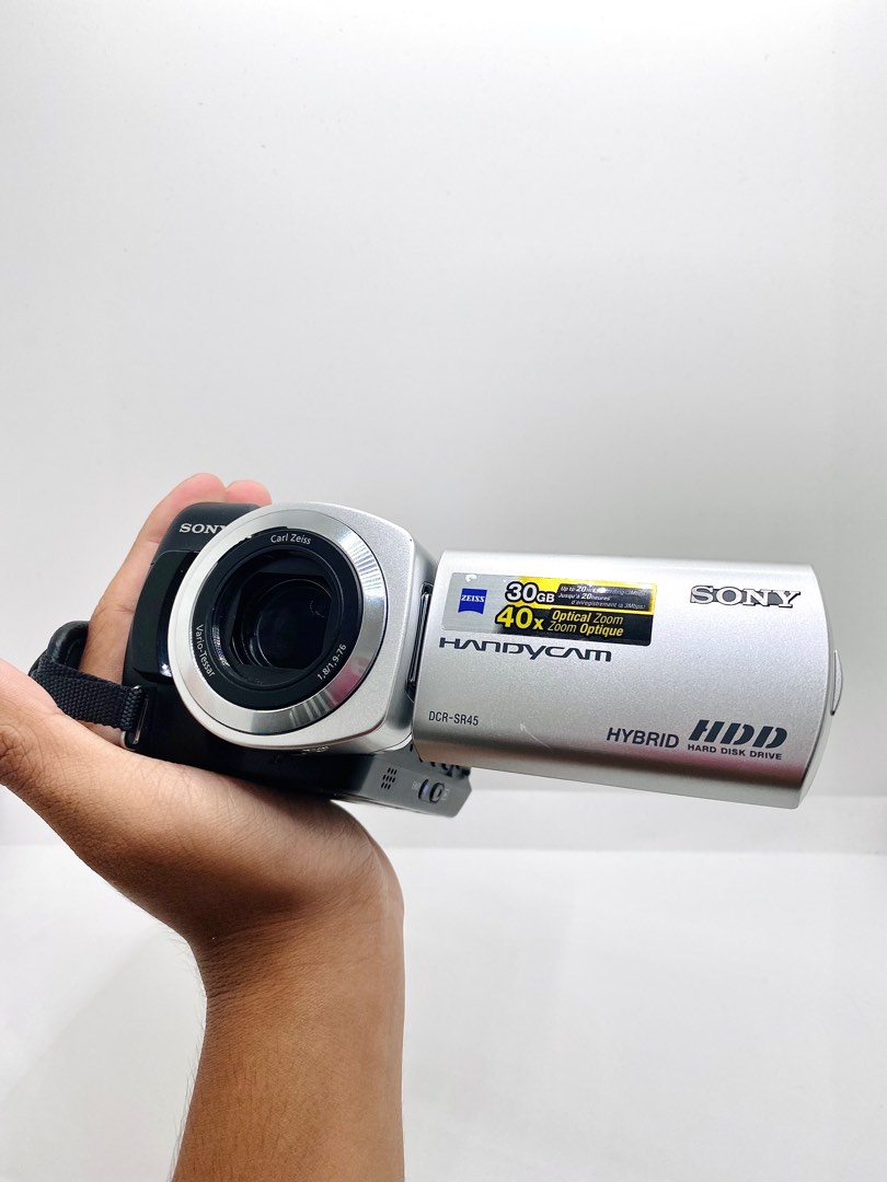 SONY HANDYCAM DCR SR45, Photography, Video Cameras on Carousell