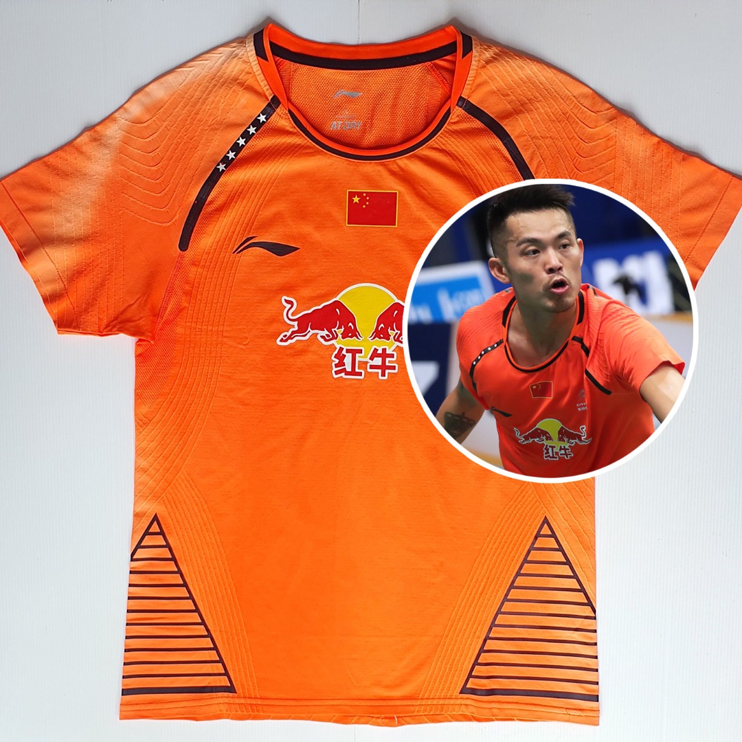 SPECIAL!!! CP (CHINA PLAYER) VERSION LI-NING AAYM019 ISSUED TO & WORN ...