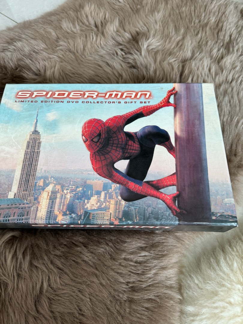 Spider-Man Limited Edition DVD Collector’s Gift, 興趣及遊戲, 收藏品及紀念品, 明星周邊 ...