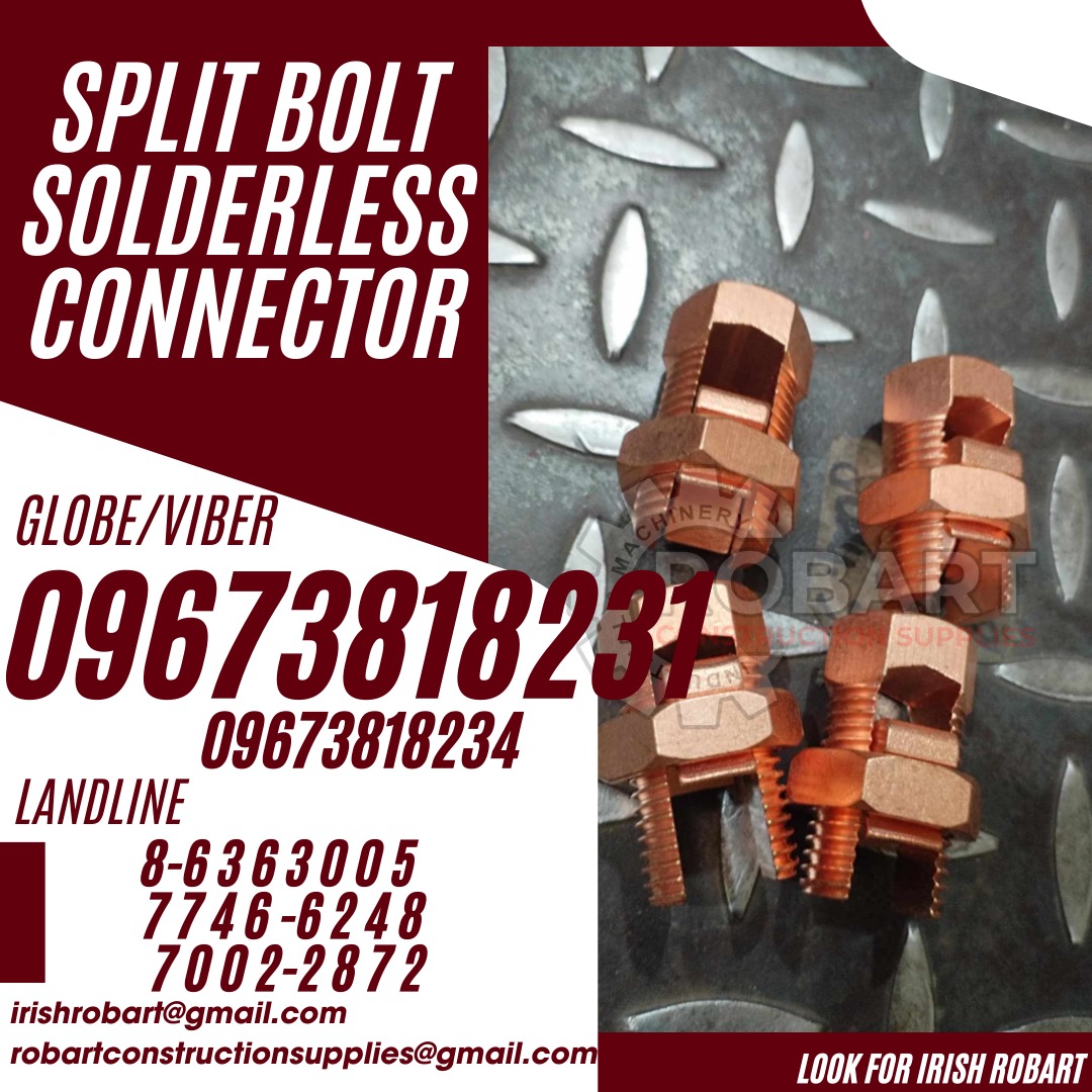 Split Bolt Solderless Connector, Commercial & Industrial, Construction ...