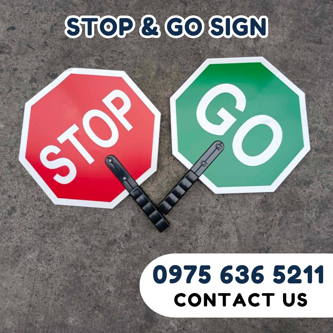 STOP AND GO SIGN, Commercial & Industrial, Industrial Equipment on ...