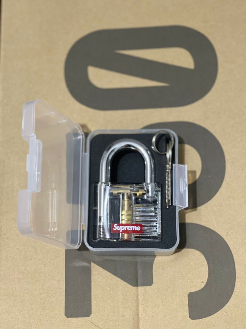 Supreme Transparent Lock, Furniture & Home Living, Security & Locks ...