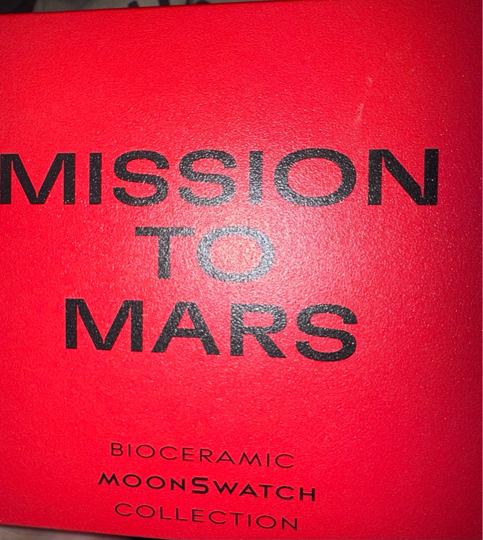 Swatch Omega - MARS, Luxury, Watches on Carousell