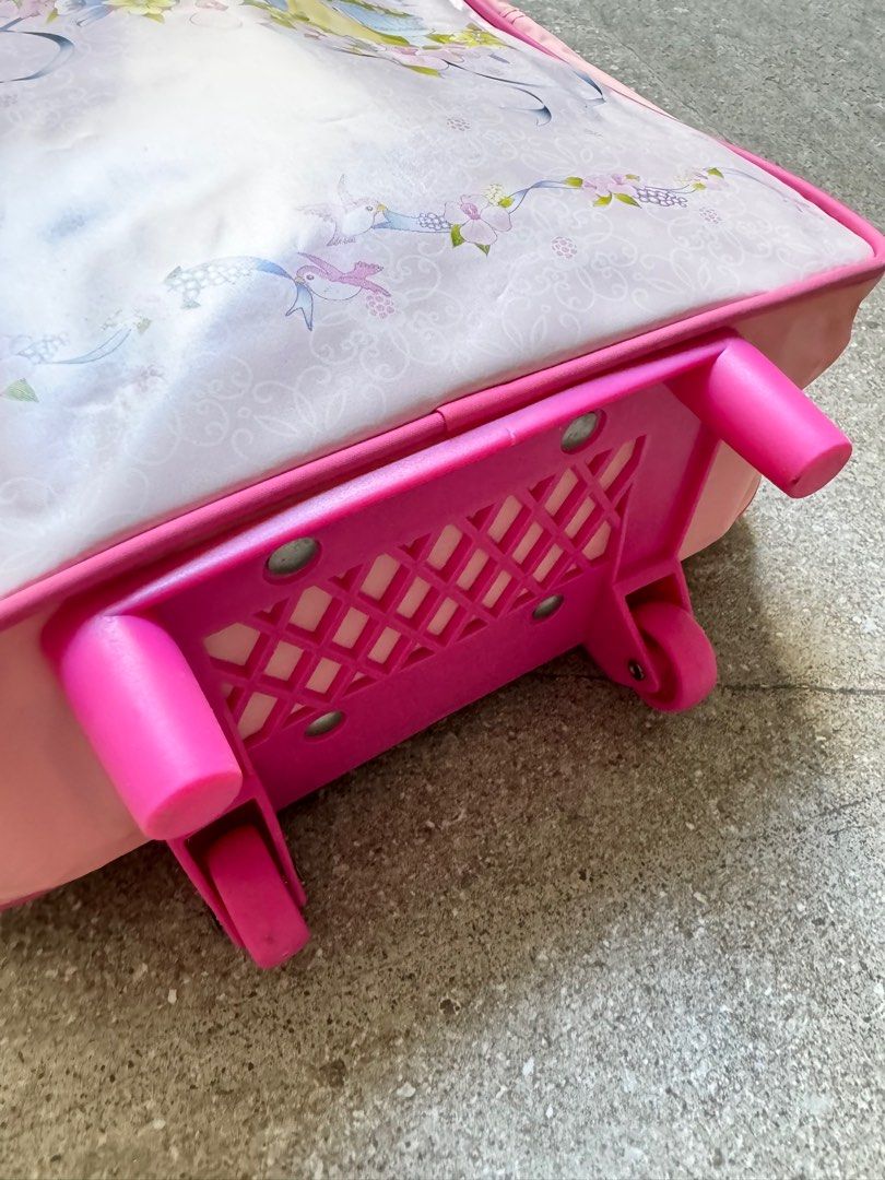 Tas Roda Koper Sekolah Anak Disney Princess PRELOVED, Fesyen Wanita ...