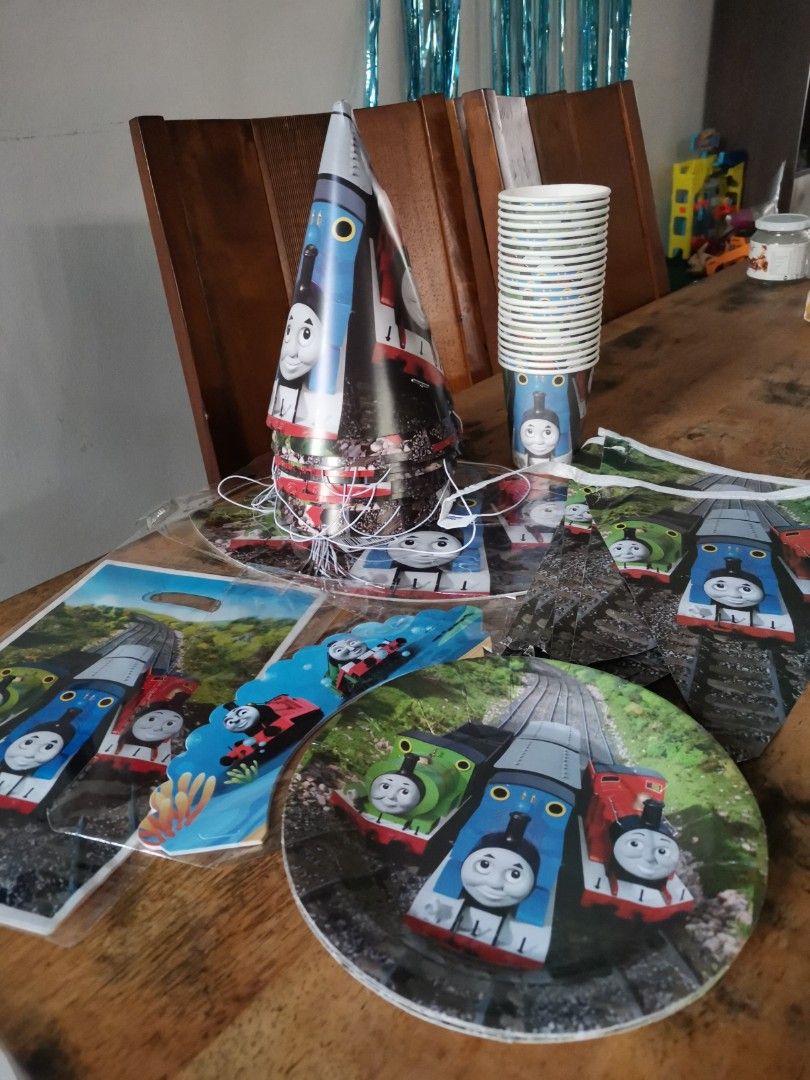 Thomas and Friends Children Birthday Party Supplies, Hobbies & Toys ...