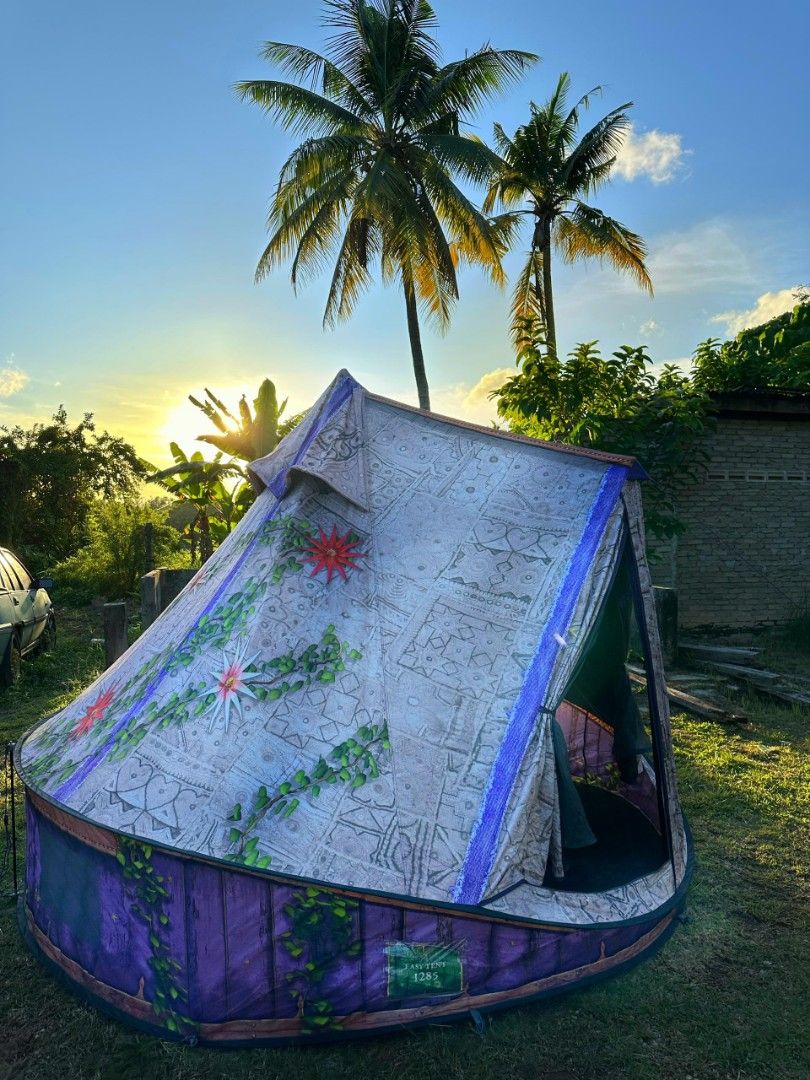 Tomorrowland Easy Tent 2P, Furniture & Home Living, Outdoor Furniture on Carousell