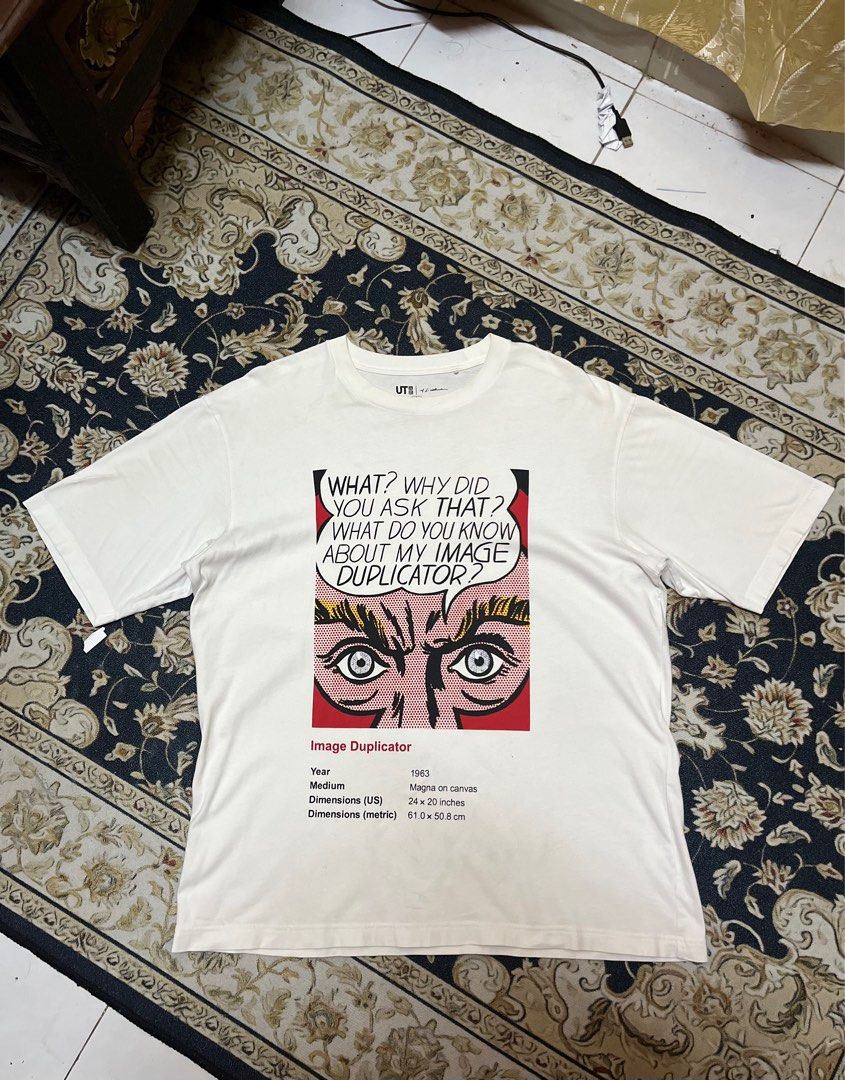 UNIQLO X ROY LICHTENSTEIN, Men's Fashion, Tops & Sets, Tshirts & Polo ...
