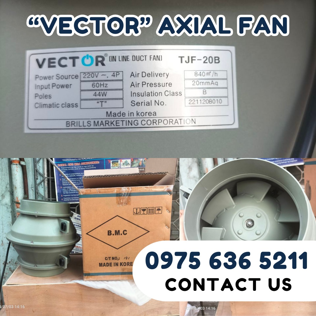 VECTOR AXIAL FAN, Commercial & Industrial, Industrial Equipment on ...