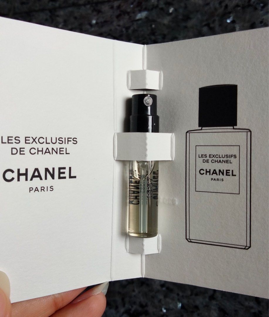 Vial CHANEL 1957 Paris Les Exclusifs de Chanel Eau de Perfume EDP 1,5 ...