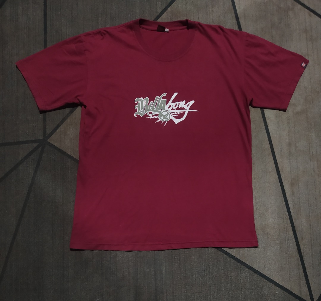 Vintage Billabong Center Spellout Tshirt, Men's Fashion, Tops & Sets ...