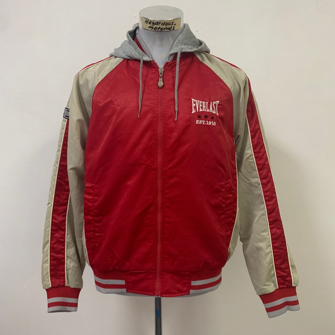 vintage everlast varsity jacket with hooded, Men's Fashion, Coats ...