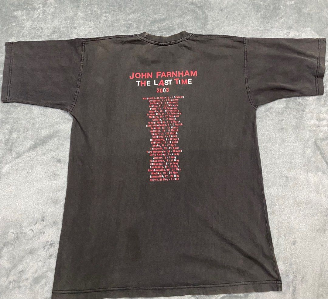 Vintage John Farnham, Women's Fashion, Tops, Shirts on Carousell