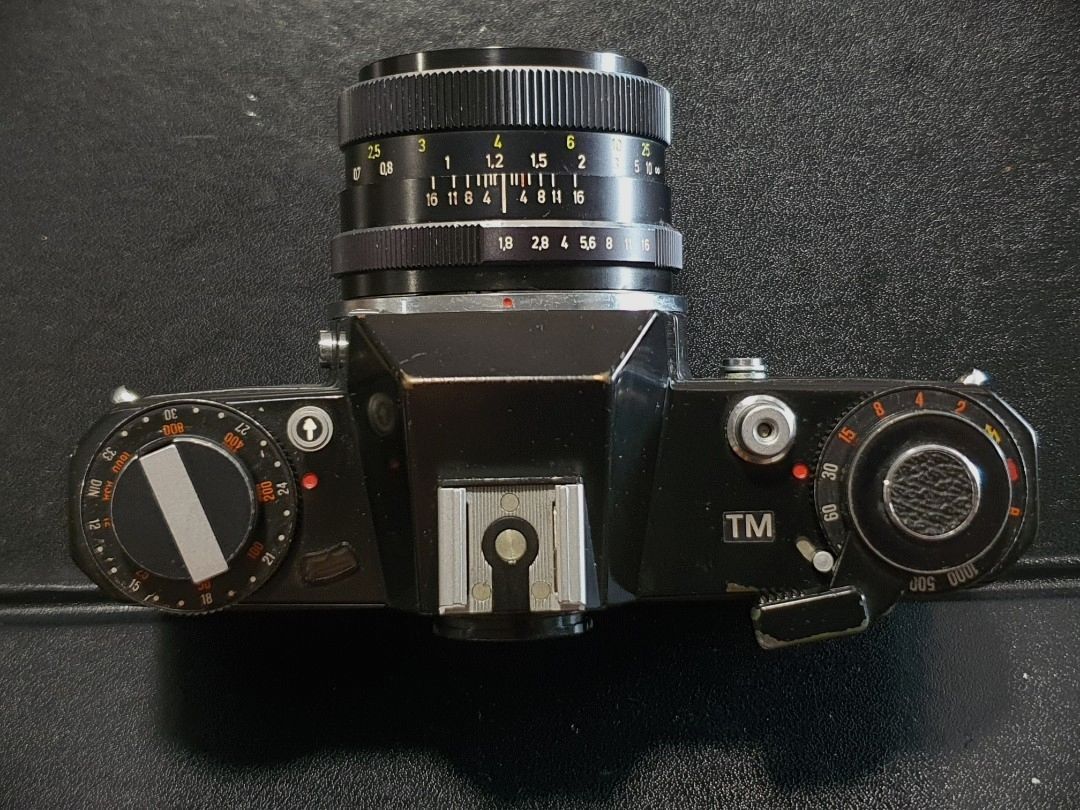 Voigtlander VSL 1 TM. COLOR-ULTRON 50mm f1.8. M42 mount vintage film ...