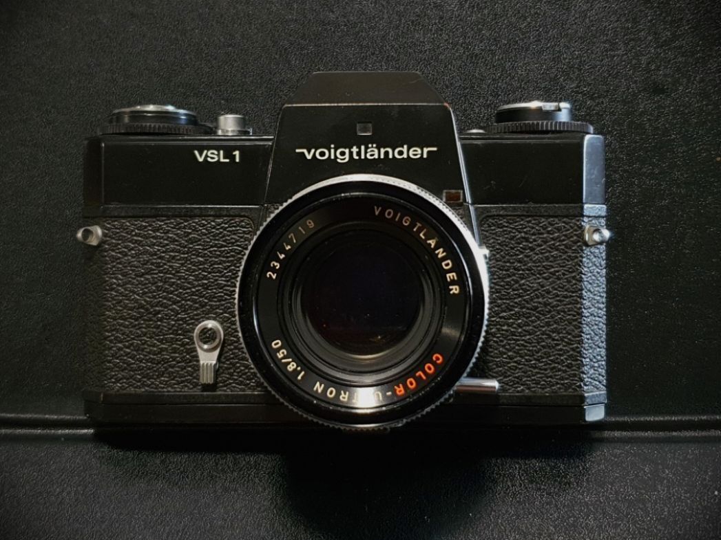 Voigtlander VSL 1 TM. COLOR-ULTRON 50mm f1.8. M42 mount vintage film ...