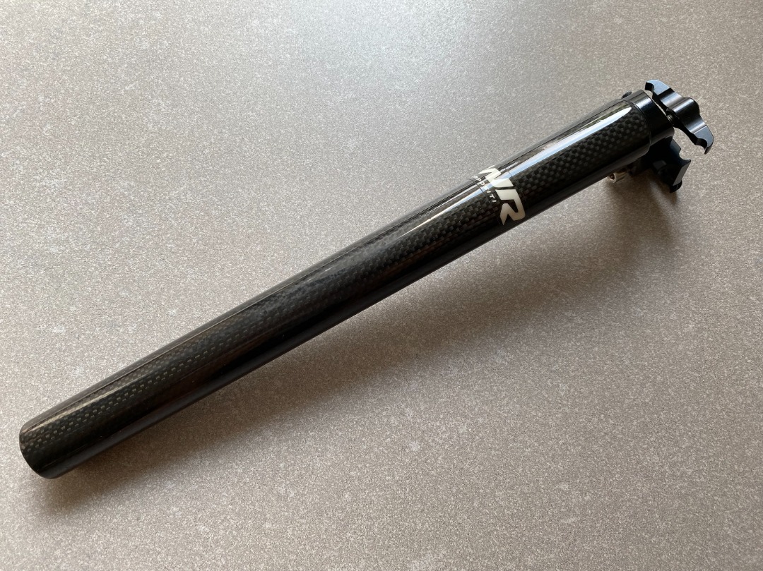 WR Compositi RS carbon seatpost, 37mm setback, 31.6mm x 350mm length ...