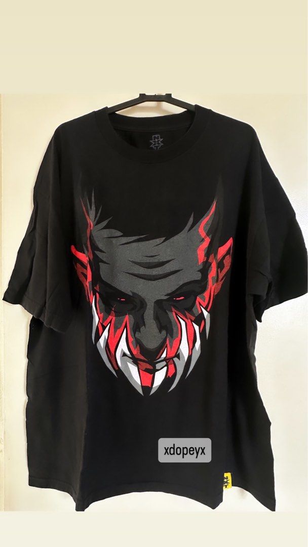 WWE Finn Balor Shirt, Men's Fashion, Tops & Sets, Tshirts & Polo Shirts ...
