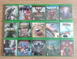 Microsoft XBox One + Logitech G920 Driving Force Racing Wheel ...