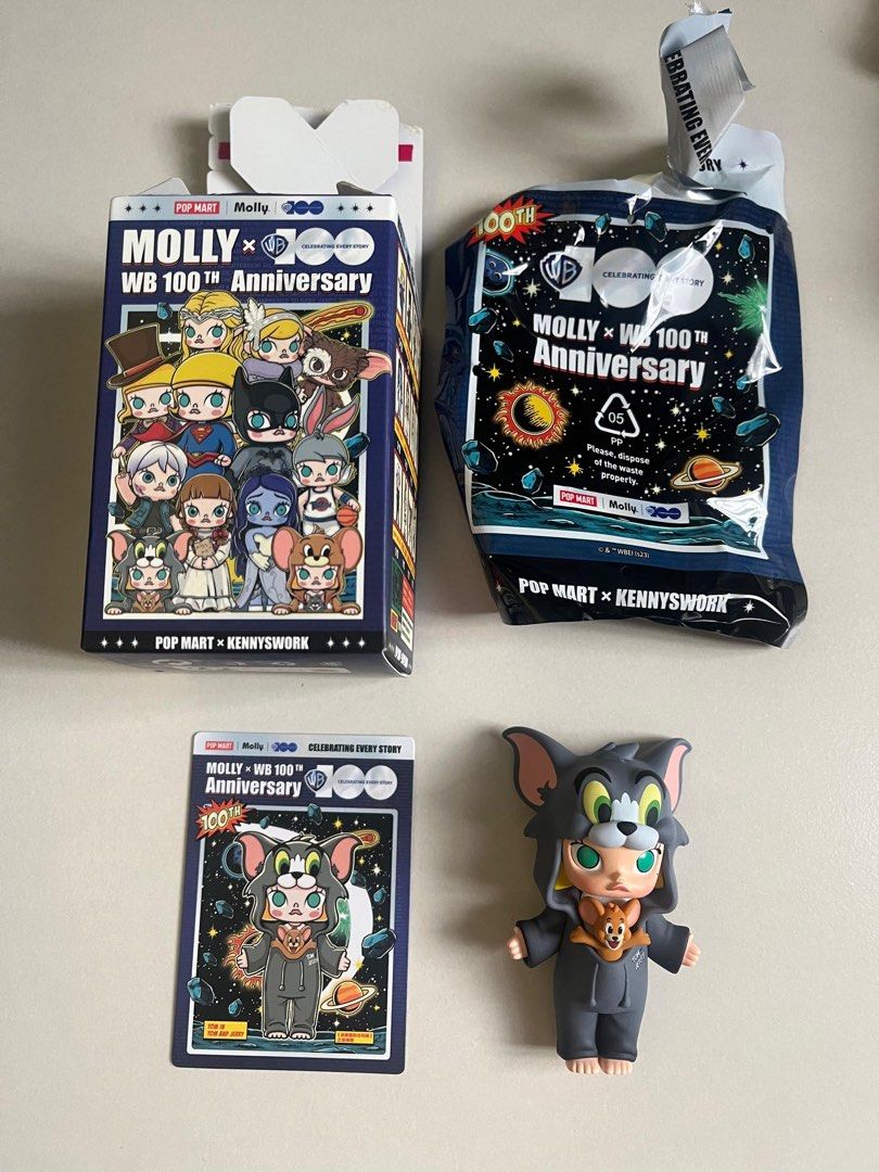 100th Anniversary WB Pop Mart Molly Tom & Jerry Corpse Bride, Hobbies ...