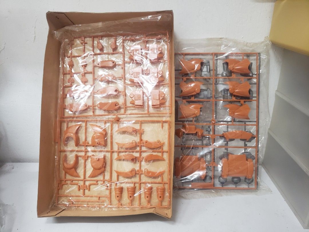 絕版 懷舊 Aoshima 青島文化 1/100 Acrobunch 魔境傳說 四天王用 機械人 Clear Mech Diranoth ...