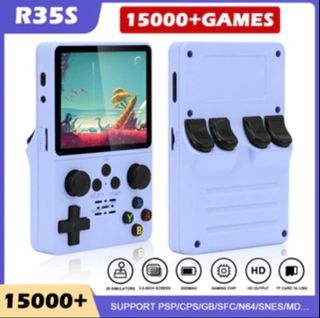 15000 Games Console R35S Full Box Set (Included Warranty), Video Gaming ...