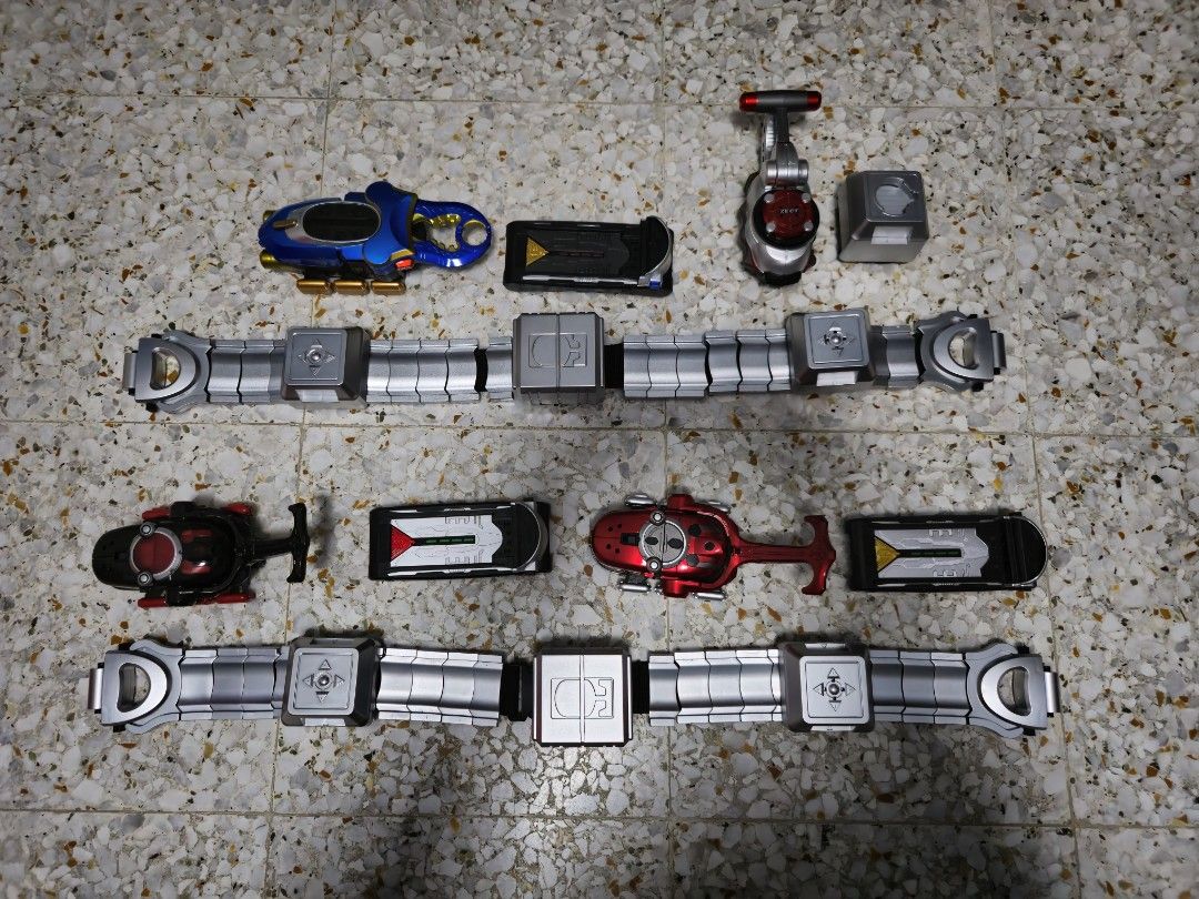 3rd Party Kamen rider Kabuto CSM belt with Hyper Zecter and Gattack ...