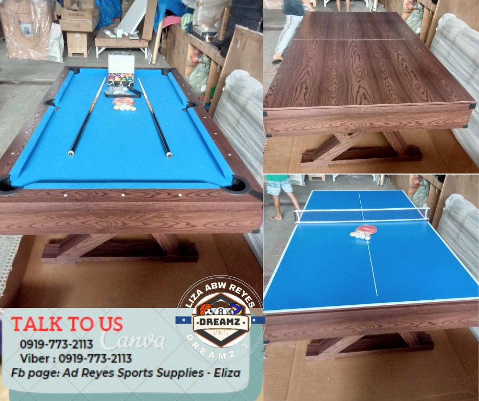 4x7ft Pinpoint Multigaming Table/Billiards, Table Tennis and Dining in ...